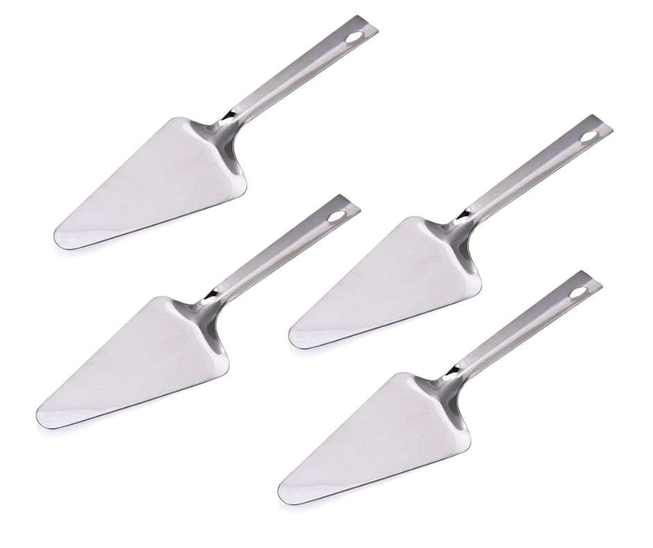 Multi Buy Offer Set of 4 Stainless Steel Pie Lifters – Chef-Hub